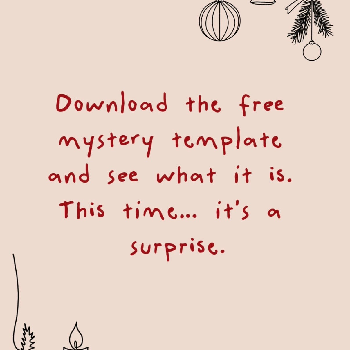 Fourth Advent Free Template – POTTERY BY DENISE