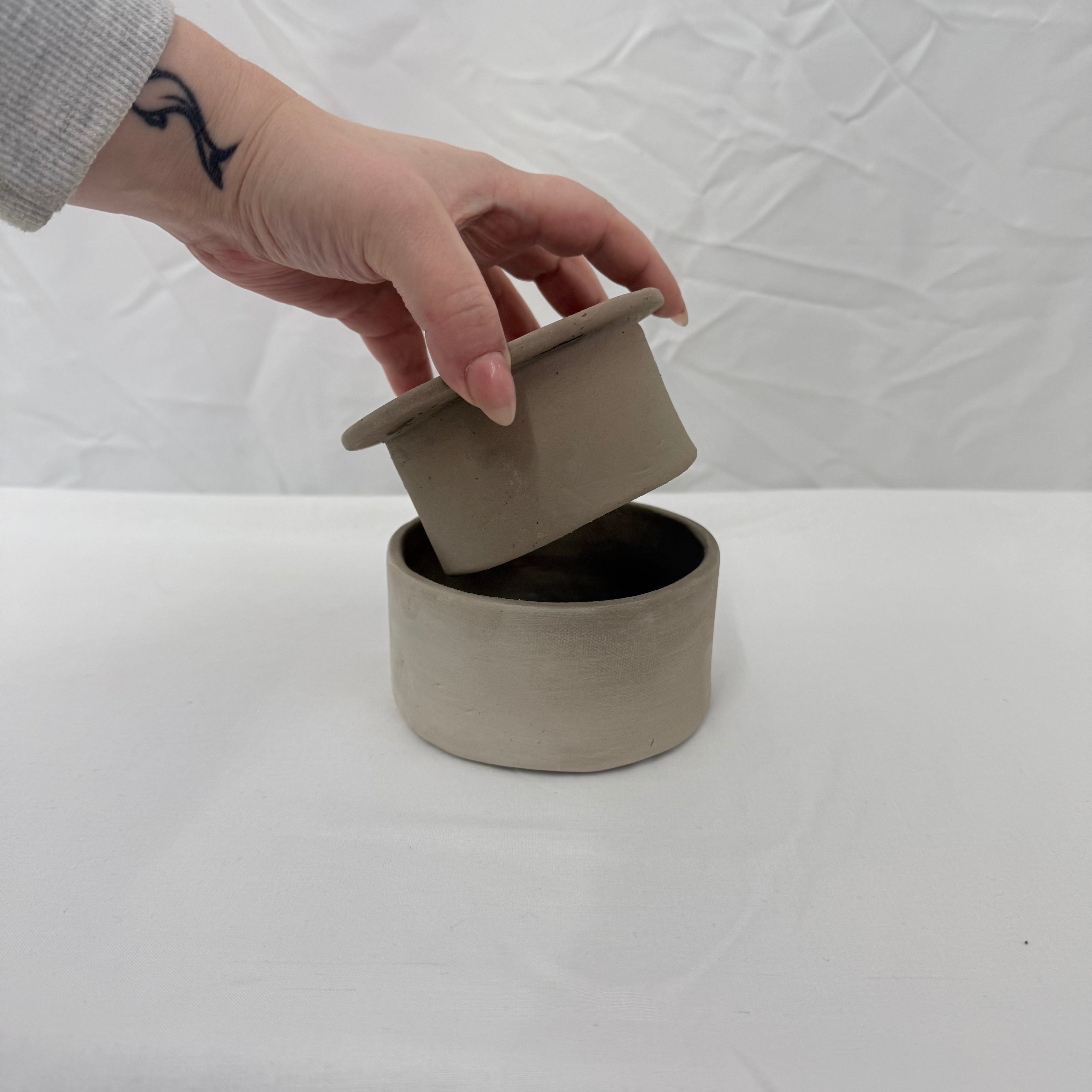 French Butter Dish 2 Template – POTTERY BY DENISE